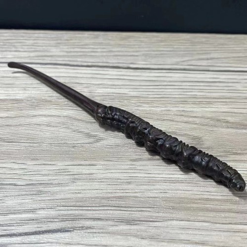 Old Chinese Tibetan Buddhist Copper caterpillar fungus ear pick | eBay