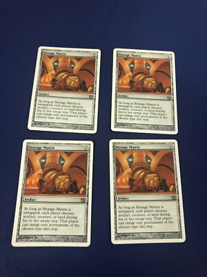 Magic The Gathering Storage Matrix x4 9th Edition CCG MTG Vintage ...