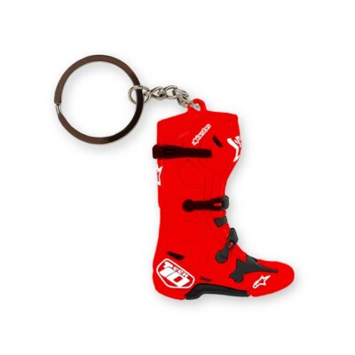 NEW Alpinestars Red Key Fob New Tech 10 Boot Key fob - Key Chain MX ATV ...