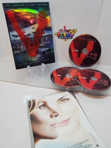 V: The Complete First Season DVD (2010, 3-Disc Set, Warner Bros.) OOP ...