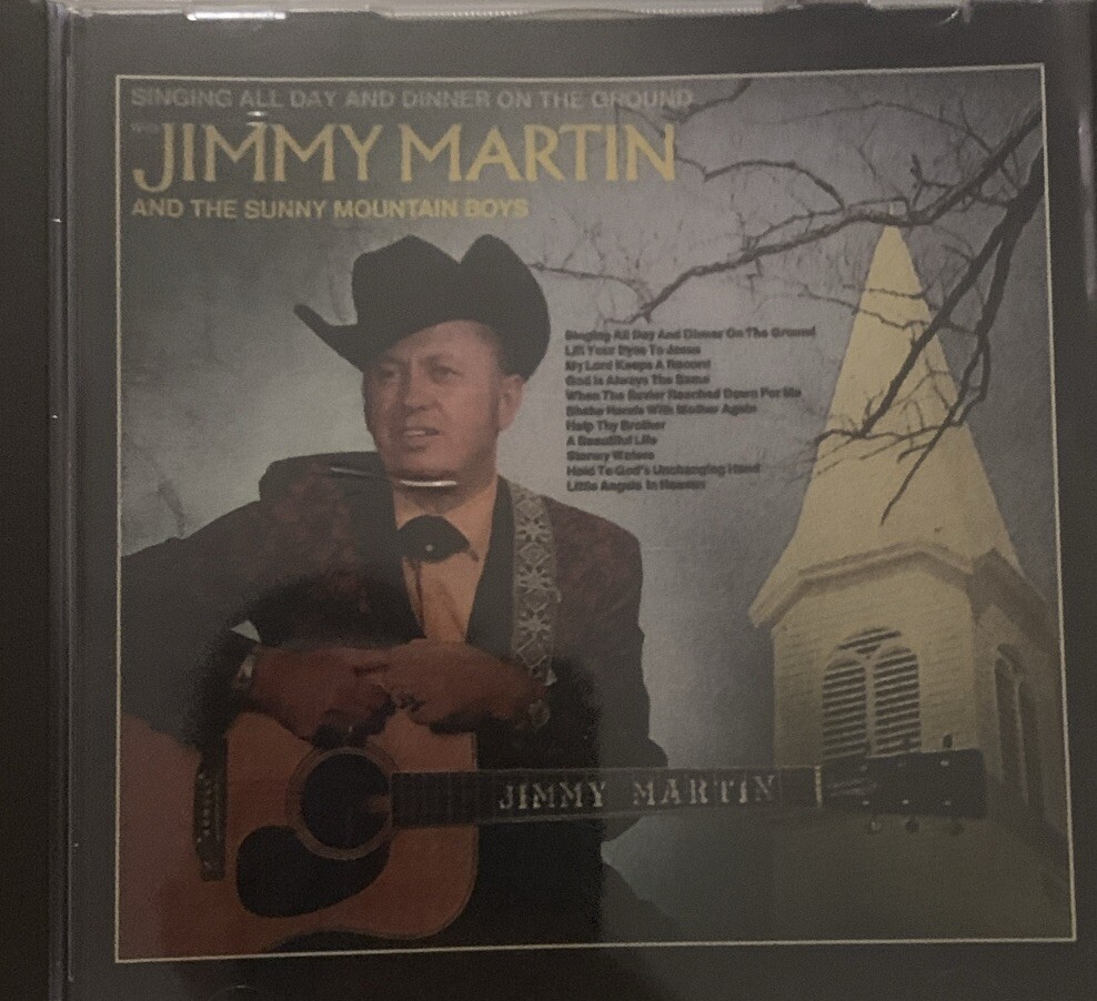 Jimmy Martin CD All Day Singing And Dinner On The Ground | eBay