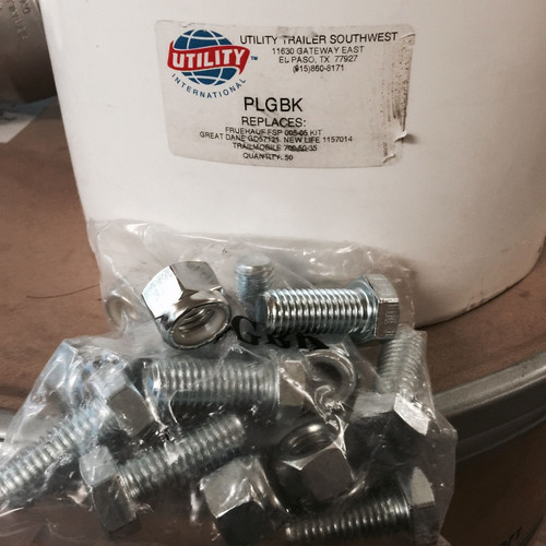 FRUEHUAF GREAT DANE Landing Gear Bolt Kit 568.1006 730263952388 | eBay