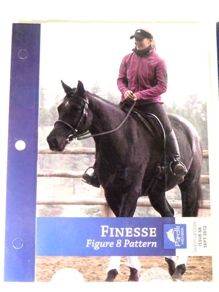 Parelli Equestrian DVDs 3 Riding Lessons Finesse 68, Freestyle 70 ...