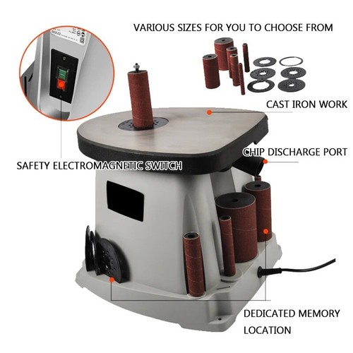 Household 14-inch Sand Column Machine Shaft Sander Sand Mill Sander ...