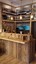 Bespoke Counter Bar Reclaimed Rustic Industrial Office Cafe Restaurant ...