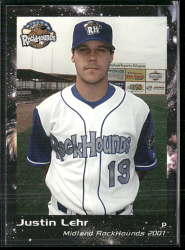 Justin Lehr 2001 Midland Rockhounds Team Set | eBay