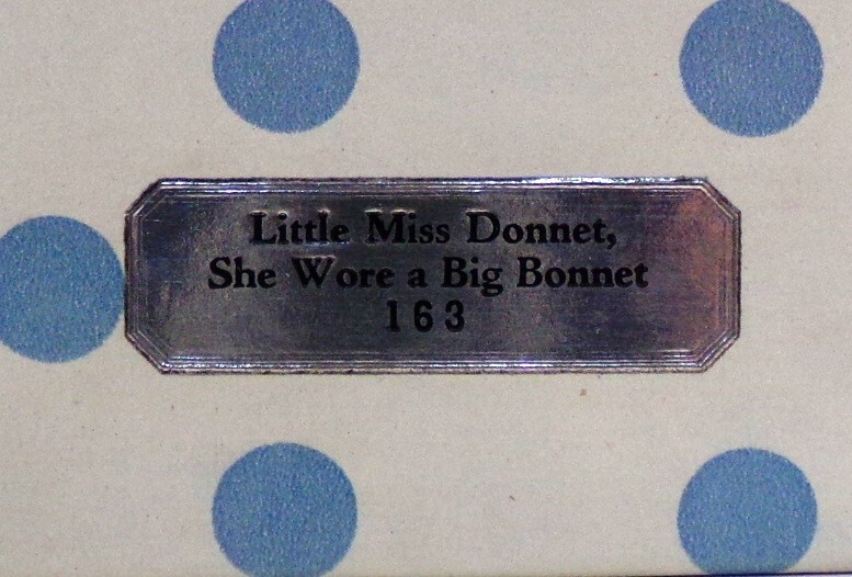 VTG BISQUE 5 1/2" NANCY ANN STORYBOOK DOLL #163 LITTLE MISS DONNET W ...