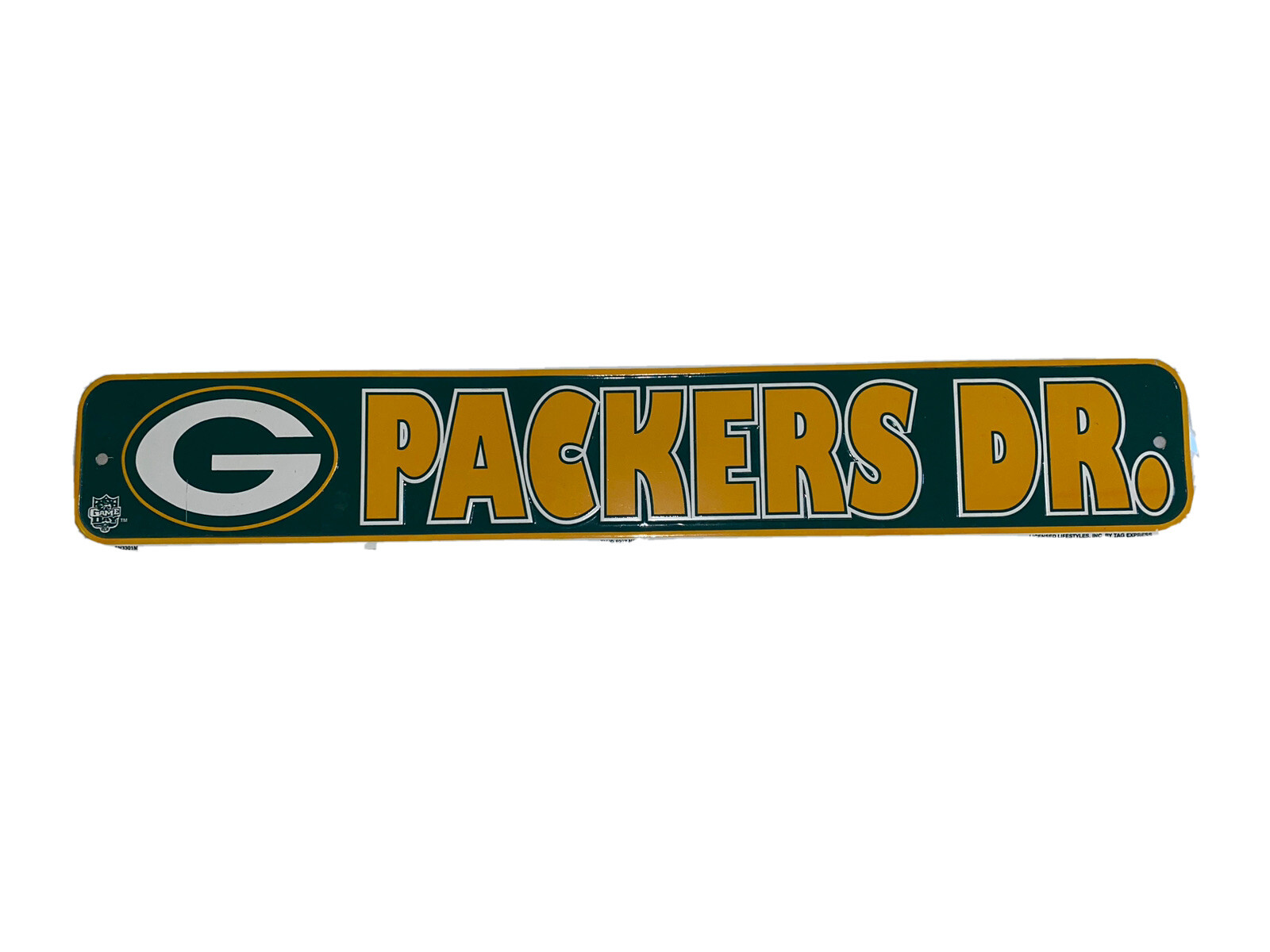 GREEN BAY PACKERS STREET SIGN PACKER DRIVE 24X4 GREEN GAMEDAY | eBay