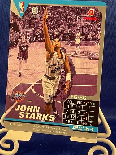 John Starks 2002 WOTC NBA Showdown TCG 221 Utah Jazz | eBay