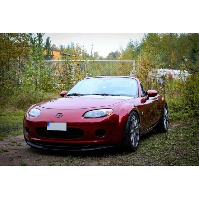 For Mazda Miata Mx5 NC Cupra R Front Bumper Splitter Front Bumper Lip 3 ...