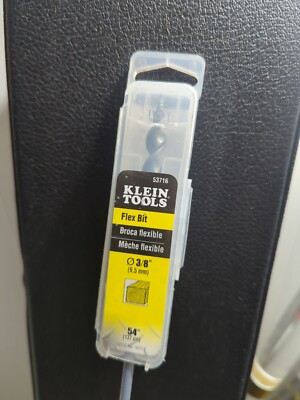 Flex Bit Auger 3/8-Inch x 54-Inch Klein Tools 53716 | eBay