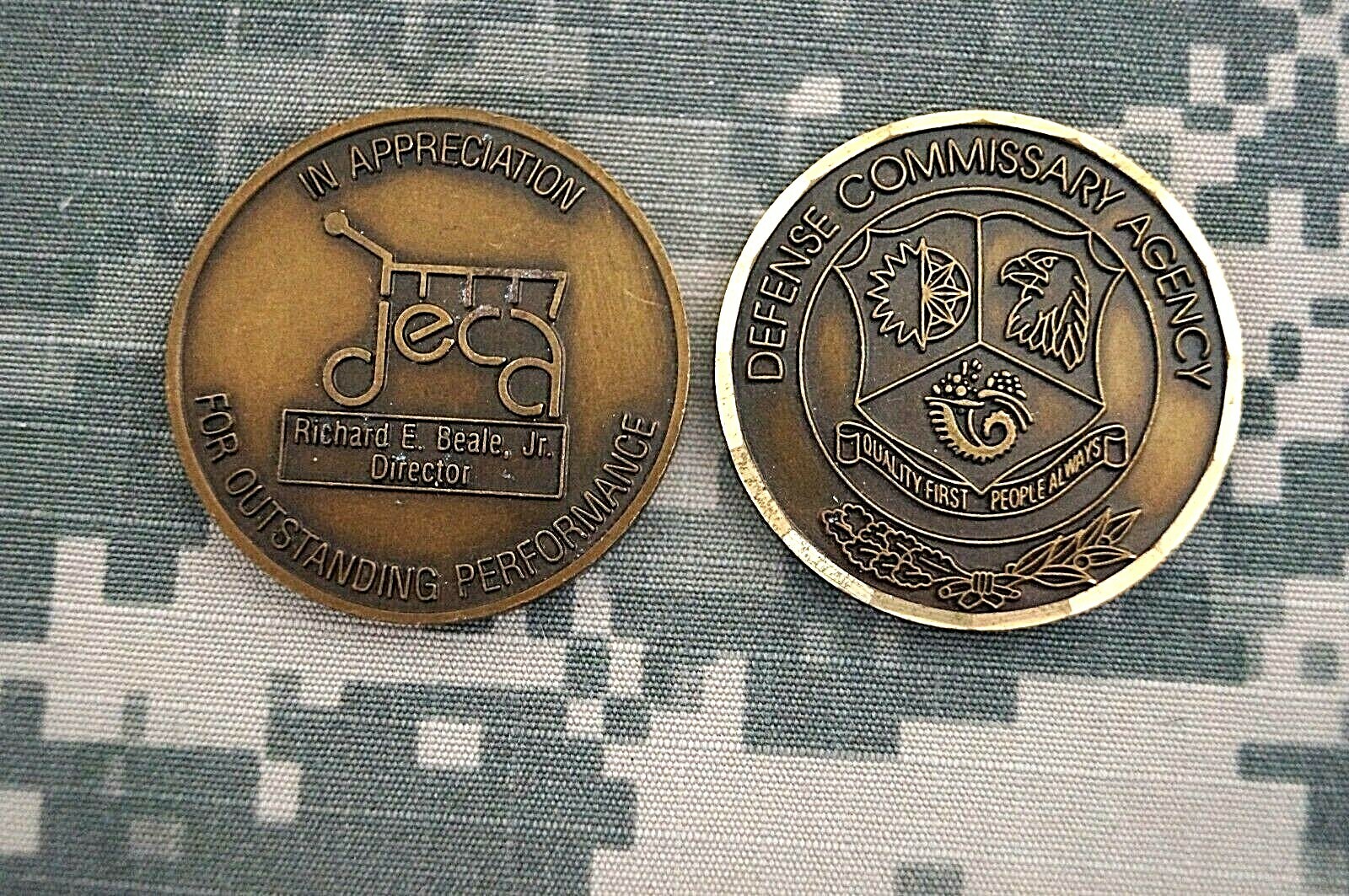 US Defense Commissary Agency In Appreciation for Outstanding DECA ...