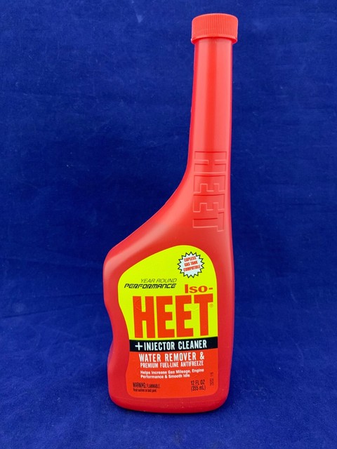 Iso-heet Fuel-line Antifreeze Water Remover and Injector Cleaner 12oz ...