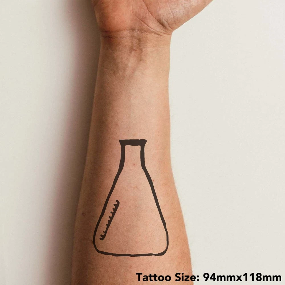 Chemistry Beaker Tattoo