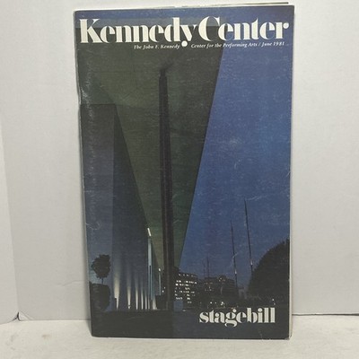 1981 STACY KEACH Barnum Kennedy Center Opera House PLAYBILL Cy Coleman ...