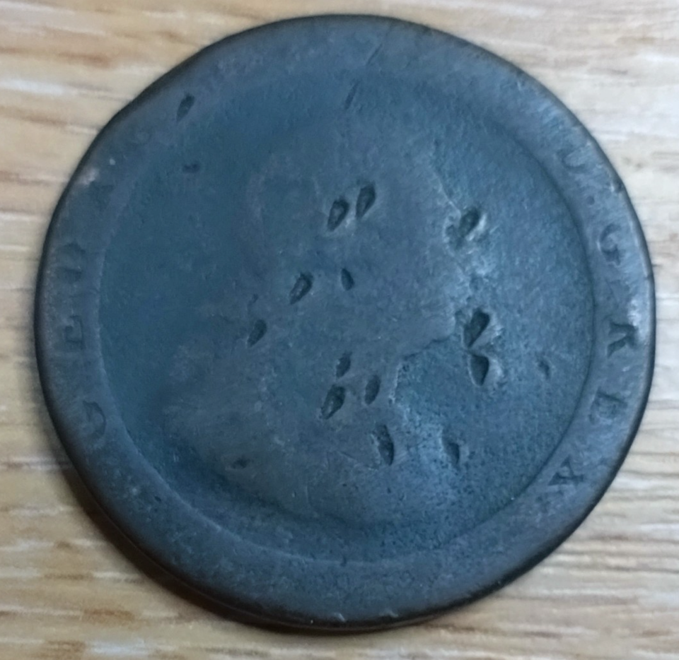 1797 Cartwheel Penny George III Copper in Poor Condition | eBay UK