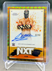2025 Topps Chrome WWE Wrestling AXIOM Gold Refractor AUTO 07/50 | eBay