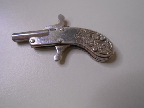 Vintage Toy Miniature 2 mm Pinfire Pistol Cap Gun Made in Germany | eBay