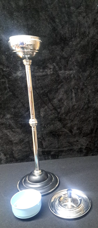 Vintage Roulette Style Ashtray Stand 2ft Tall Smoking Lounge/ Bar ...