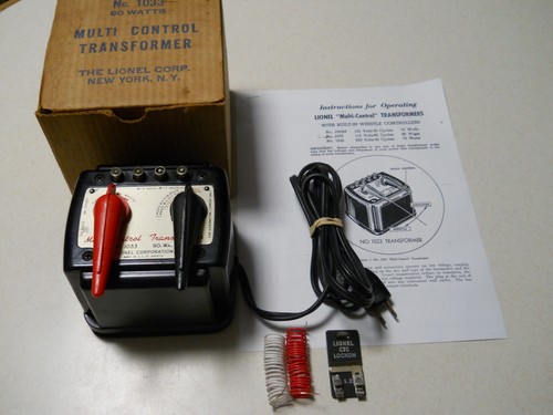 Vintage Lionel Train O gauge Postwar Type 1033 90 Watt transformer ...