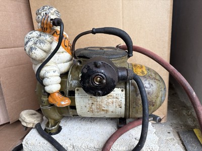 Michelin Man (Bibendum) Air compressor, original condition, 1930s ...