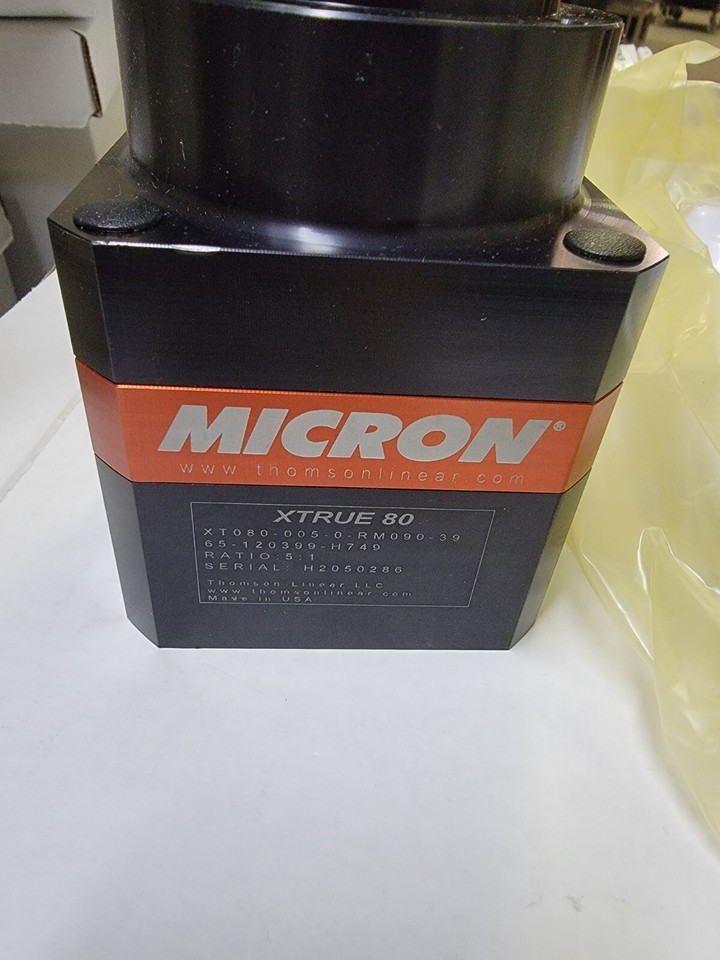 THOMSON Micron X-True 80 Gearbox XT080-005-0-RM090-39 65-120399-H749 5: ...