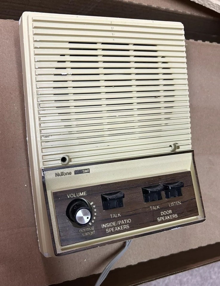(3) Nutone Vintage Intercom System Room Wall Mount 70s/80s B36090 | eBay