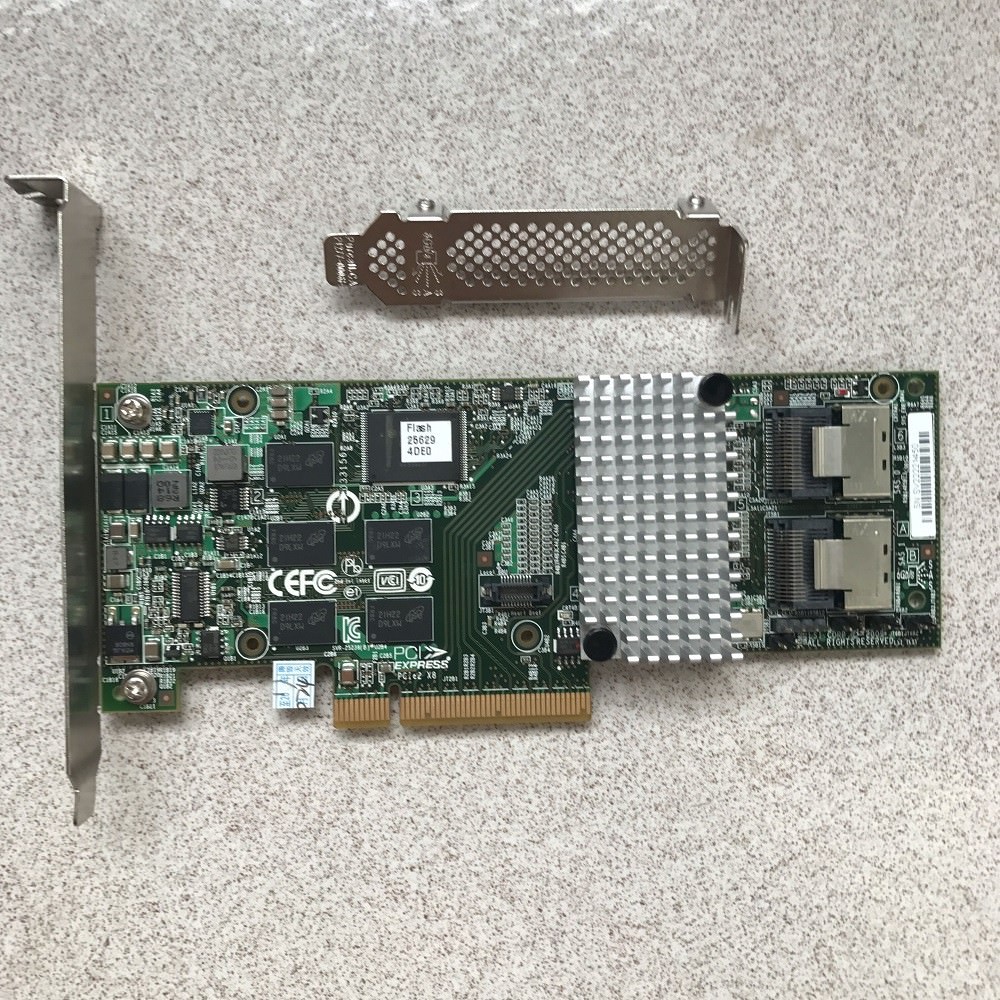 Intel SAS2108-8i (9750-8i) 6Gbps 8Port HBA PCI-E SAS Controller Card ...
