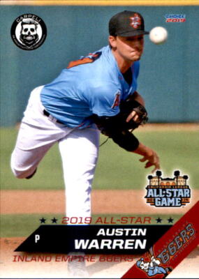 2019 California League All-Star Game Choice #NNO Austin Warren Heard he ...