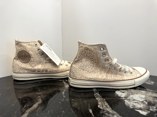 RARE CONVERSE BOHO HIGH TOPS GOLD SNOWFLAKE SPARKLE WOMEN SIZE 10 | eBay