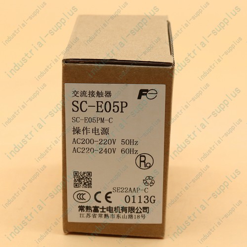 New 1PC For FUJI SC-E05P 220VAC Magnetic Contactor Free Shipping | eBay
