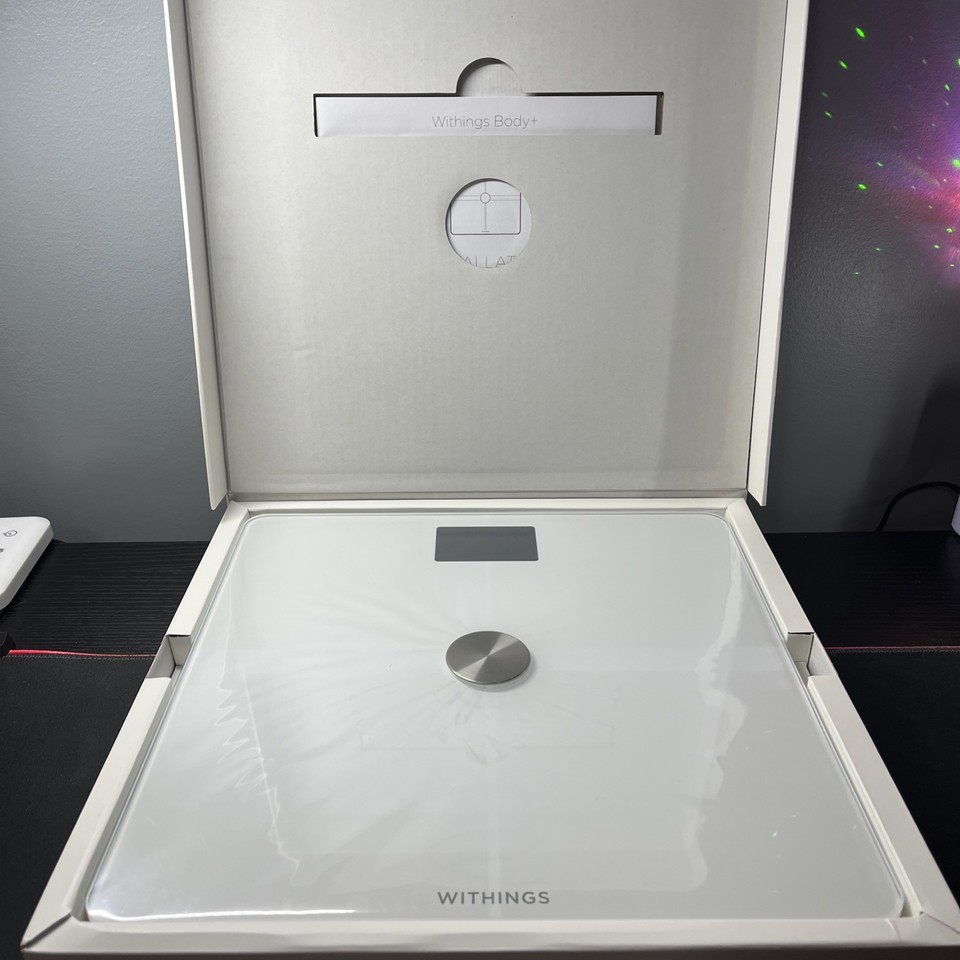 Withings Body Smart Advanced Body Composition Wi-Fi Smart Scale White ...