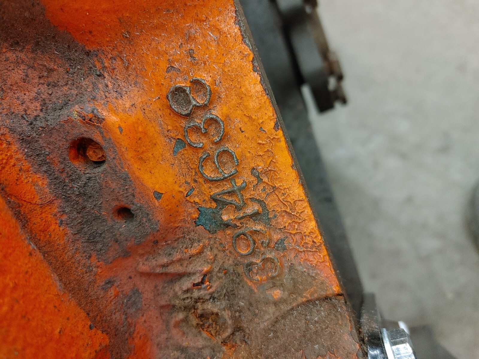 1968 307 Chevrolet CE Counter Exchange 307 Engine Suffix Code CE ...