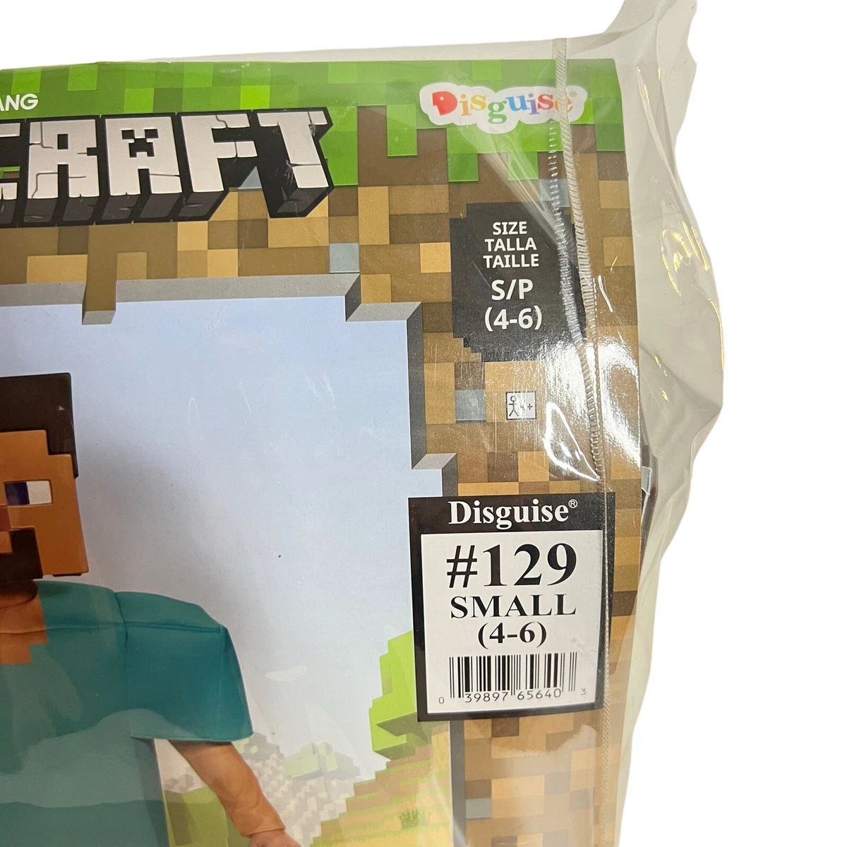Minecraft Steve Body Costume