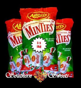 3KG BULK ALLENS MINTIES MINTS CANDY BUFFET WEDDINGS OFFICE SUPPLIES | eBay
