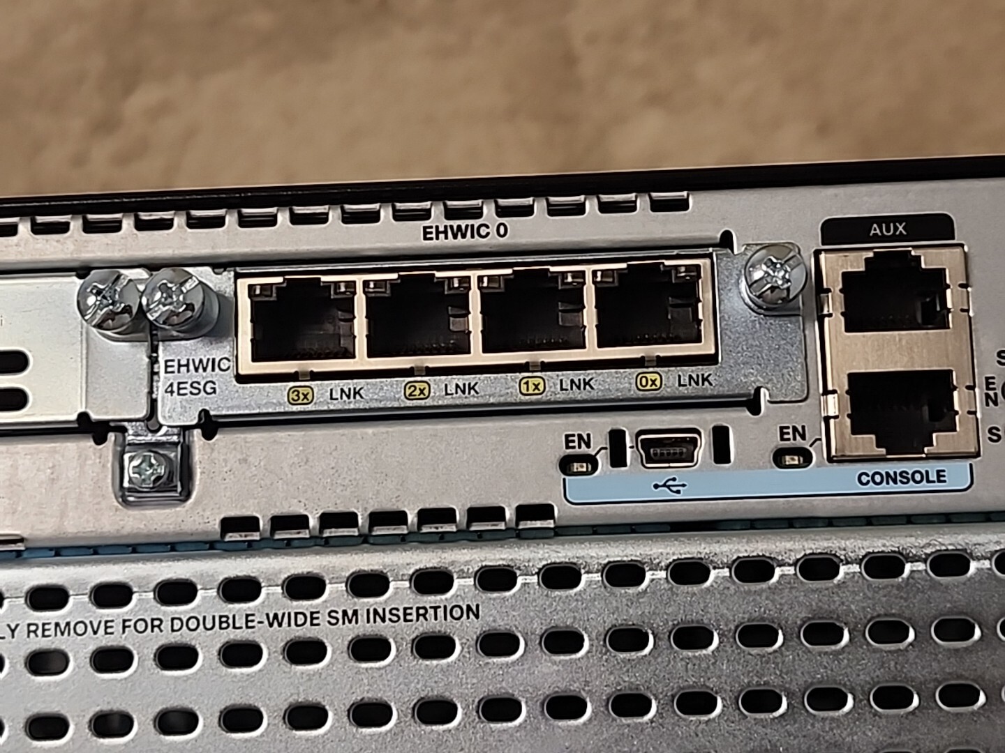 Cisco 2921 CISCO2921-V/K9 Gigabit Integrated SR. W/EHWIC-4ESG & PVDM3 ...