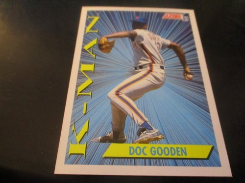 DWIGHT DOC GOODEN (new york mets -pitcher) 1991 score K-MAN card #685 ...