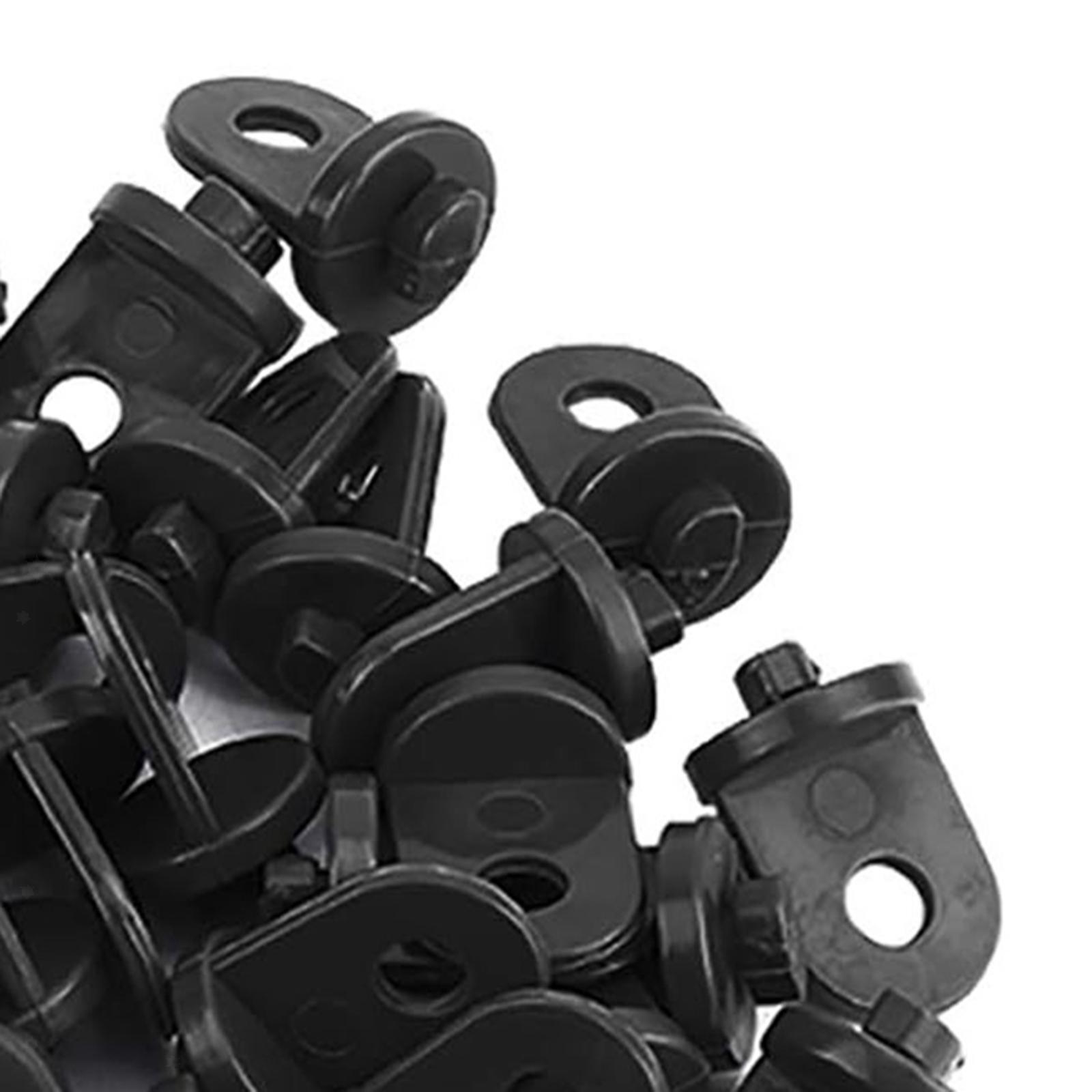 50 Pieces Greenhouse Hooks Hanger Hanging Tool Durable Black Planter ...