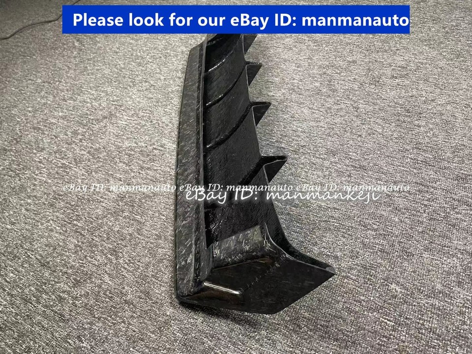 Forged Carbon Fiber Rear Bumper Diffuser For 2017-2019 Lexus IS200 250 ...