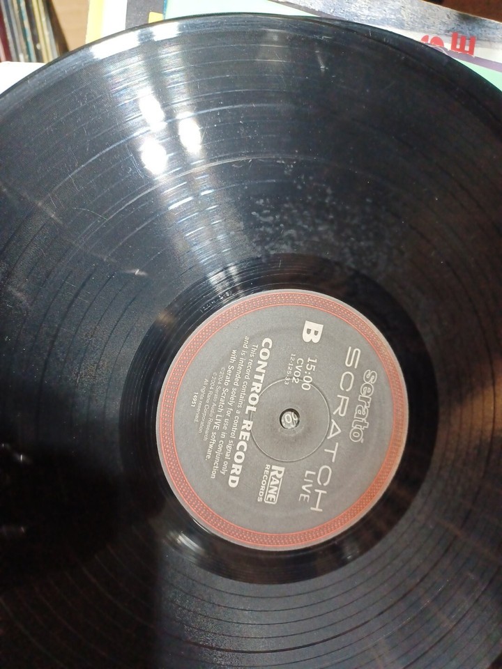 Original 2004 Serato Scratch Live DJ Pro 12in Control Record Rane | eBay