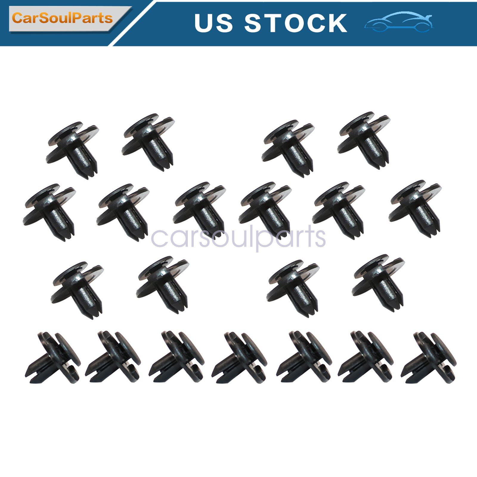 New 20x For Nissan 2003-2021 01553-05933 Rocker Fender Liner Moulding ...