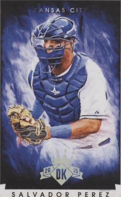 2015 Panini Diamond Kings - Salvador Perez #121 Silver /99 for sale ...