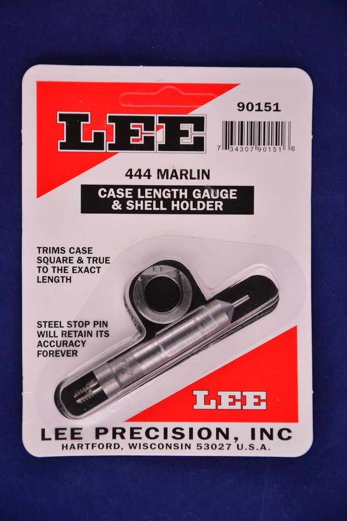 Lee 444 Marlin Case Length Gauge and Shell Holder 90151 for sale online ...