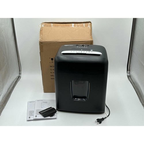 Amazon Basics 8 Sheet Micro Cutting Crusher Capable of Destroying CD ...