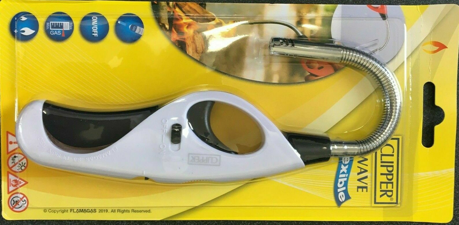 Clipper Wave Flexible Lighter BBQ Kitchen Camping Candle Flame BBQ ...