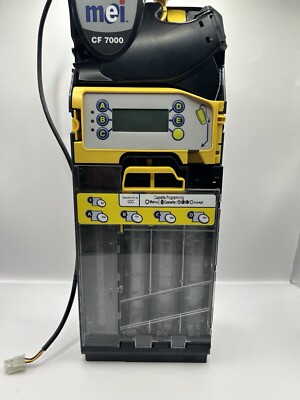 MEI CF 7000 COIN MECH WITH DCC CASSETTE 7512 EXCELLENT CONDITION FREE ...