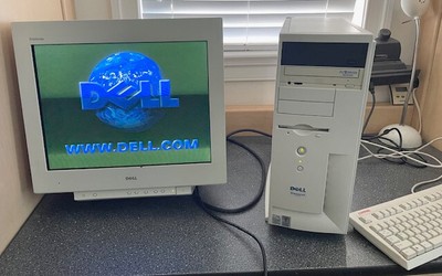 Dell Dimension 4100 Desktop PC Computer Pentium III Windows 2000 PARTS ...