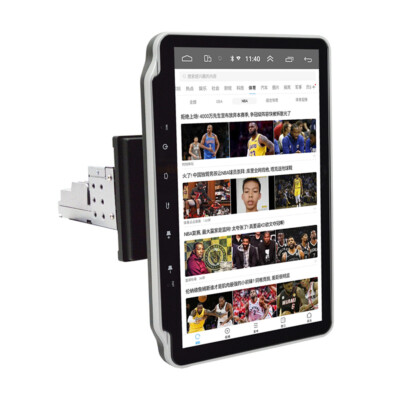 Single Din Touch Screen Flip Out Car Stereo Bluetooth 10 inch Android ...