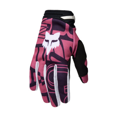 New Fox Racing Youth Girls 180 Race Spec Gloves, Guava Pink, YM, 33041 ...