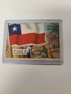 1956 Flags of the World Vintage Trading Card #69 Topps NICE! | eBay